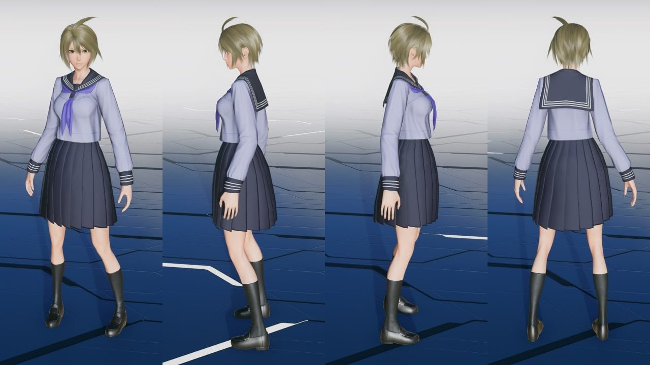 【PSO2NGS】遠野秋葉の制服[Se]のカラー・装飾の詳細 | ロボアークスのPSO2NGS攻略情報まとめ