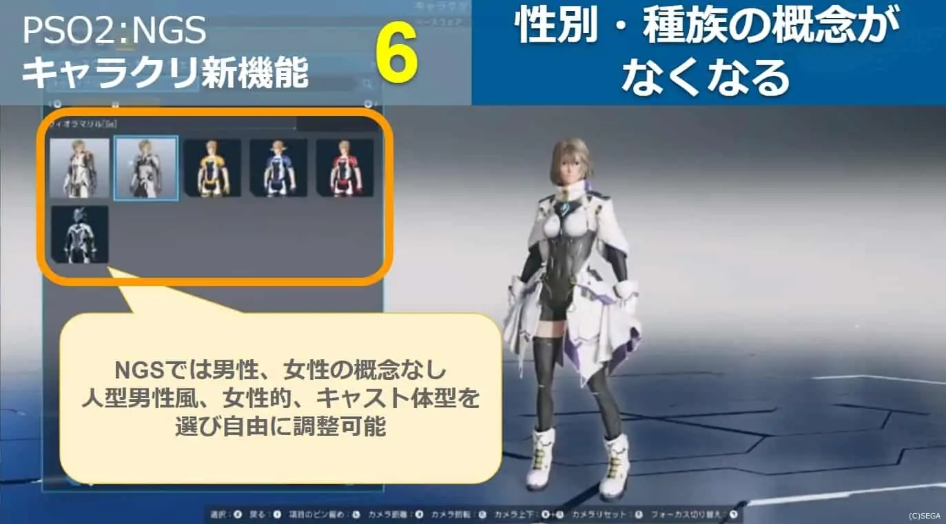 【PSO2NGS】キャラクタークリエイトまとめ【ニュージェネシス】 | ロボアークスのPSO2NGS攻略情報まとめ